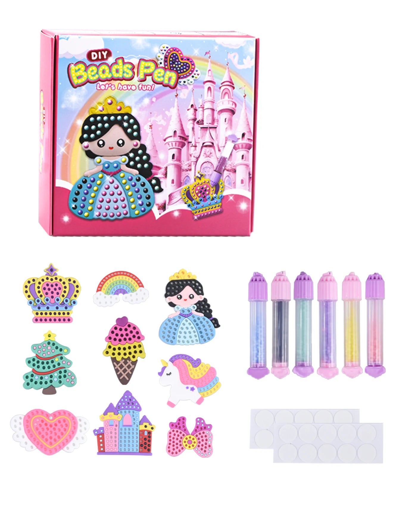 Creative DIY Bead Pen Set – Sparkling, Fun – Kids-Atelier